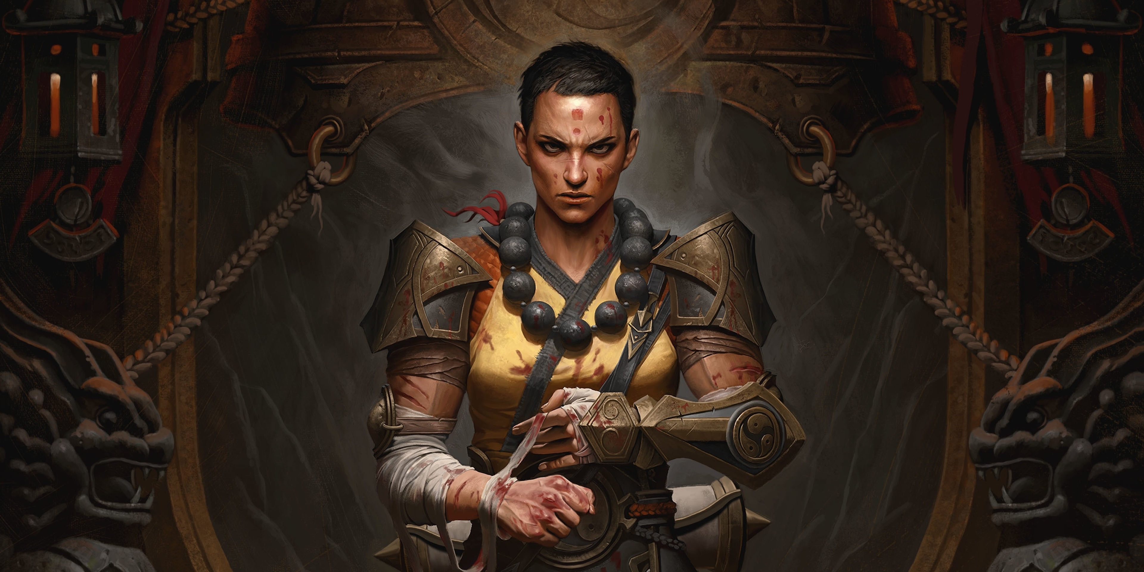 3840x1920 Monk Female Diablo Immortal 3840x1920 Resolution Wallpaper ...