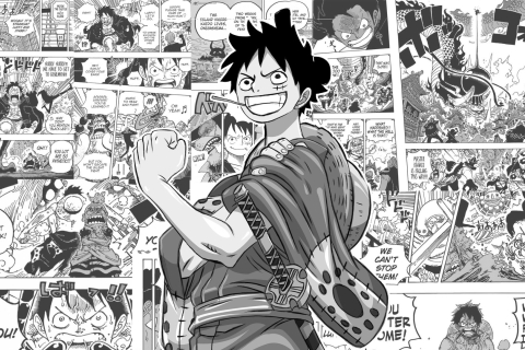 480x320 Resolution Monkey D Luffy Manga 480x320 Resolution Wallpaper ...