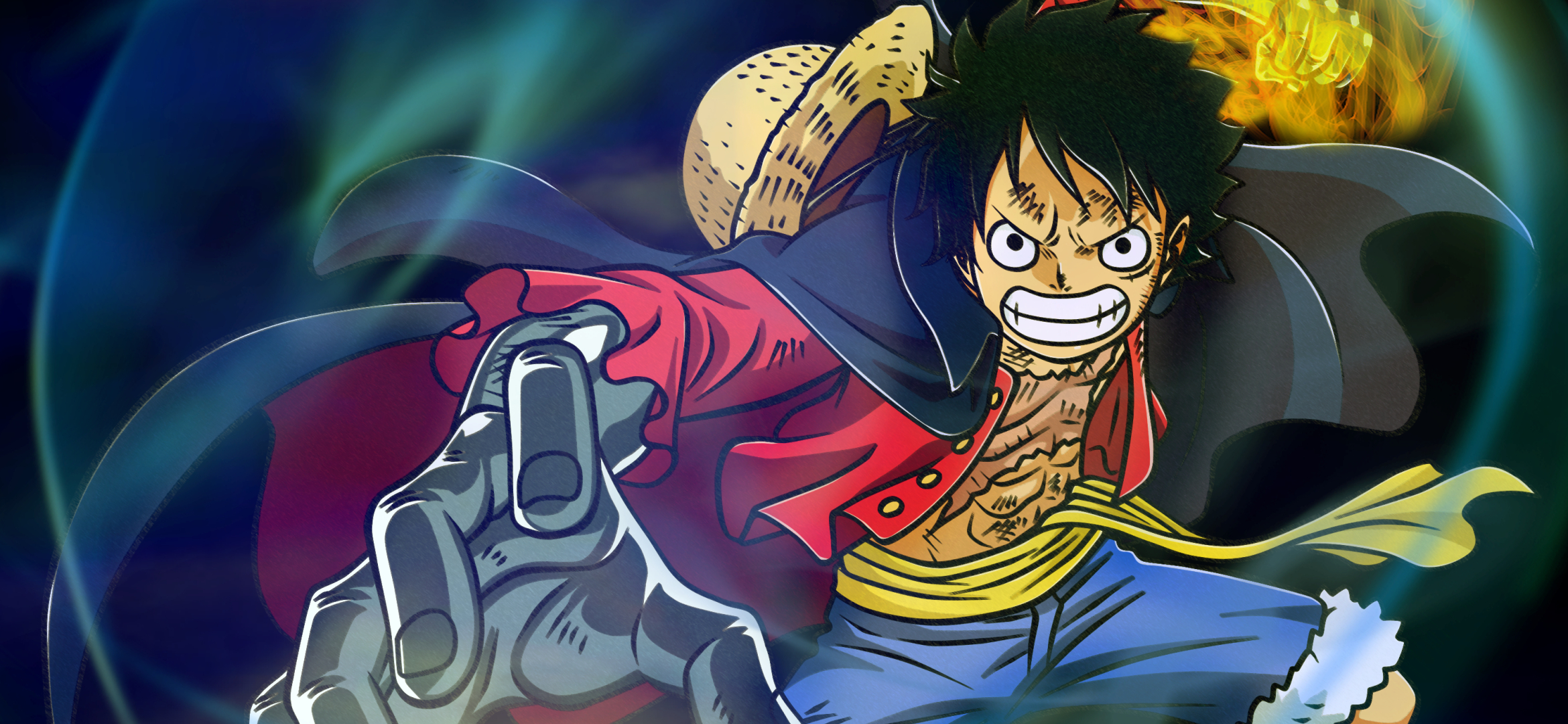 2340x1080 Resolution Monkey Luffy 5K One Piece Angry Art 2340x1080 ...