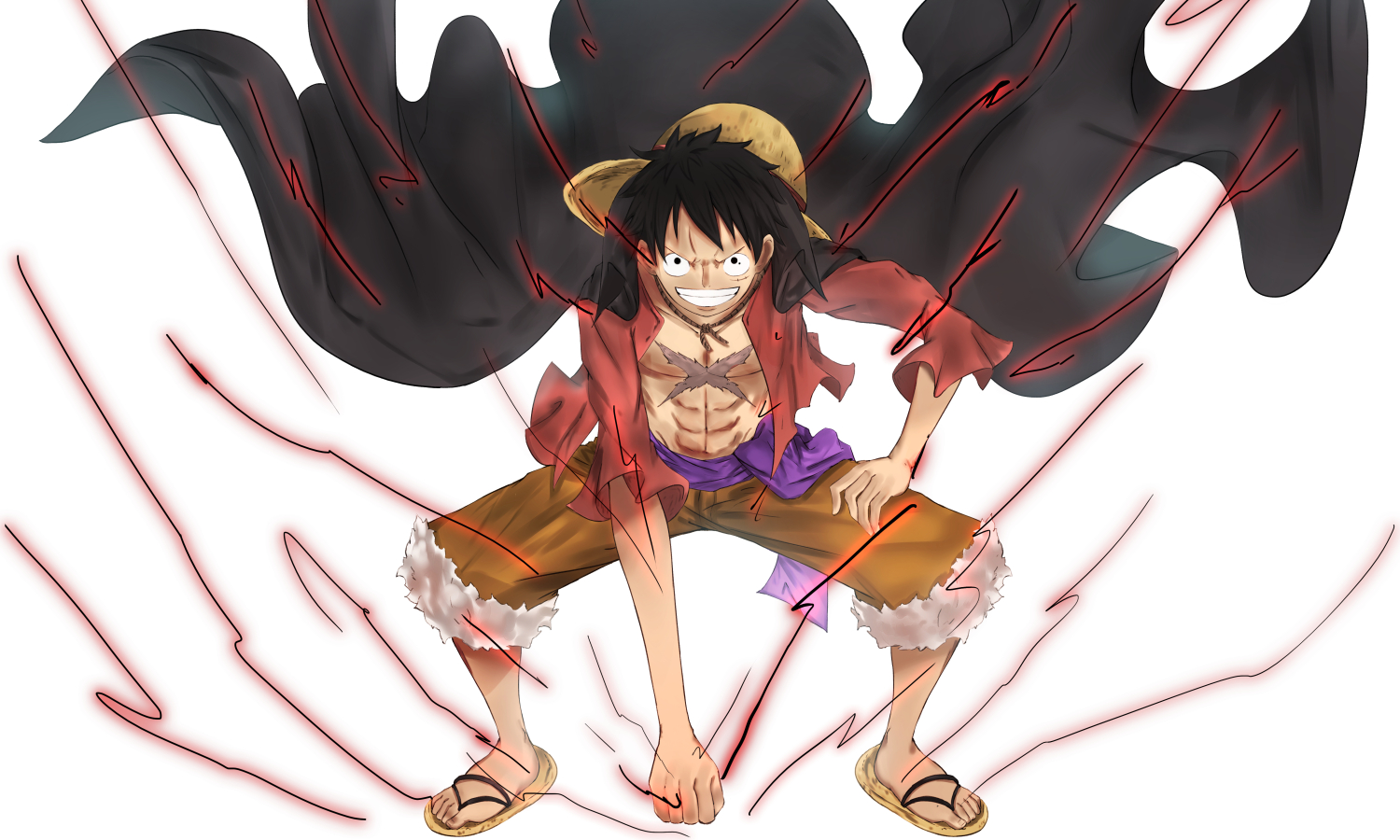 1500x900 Resolution Monkey Luffy Anime One Piece 4k Art 22 1500x900 ...