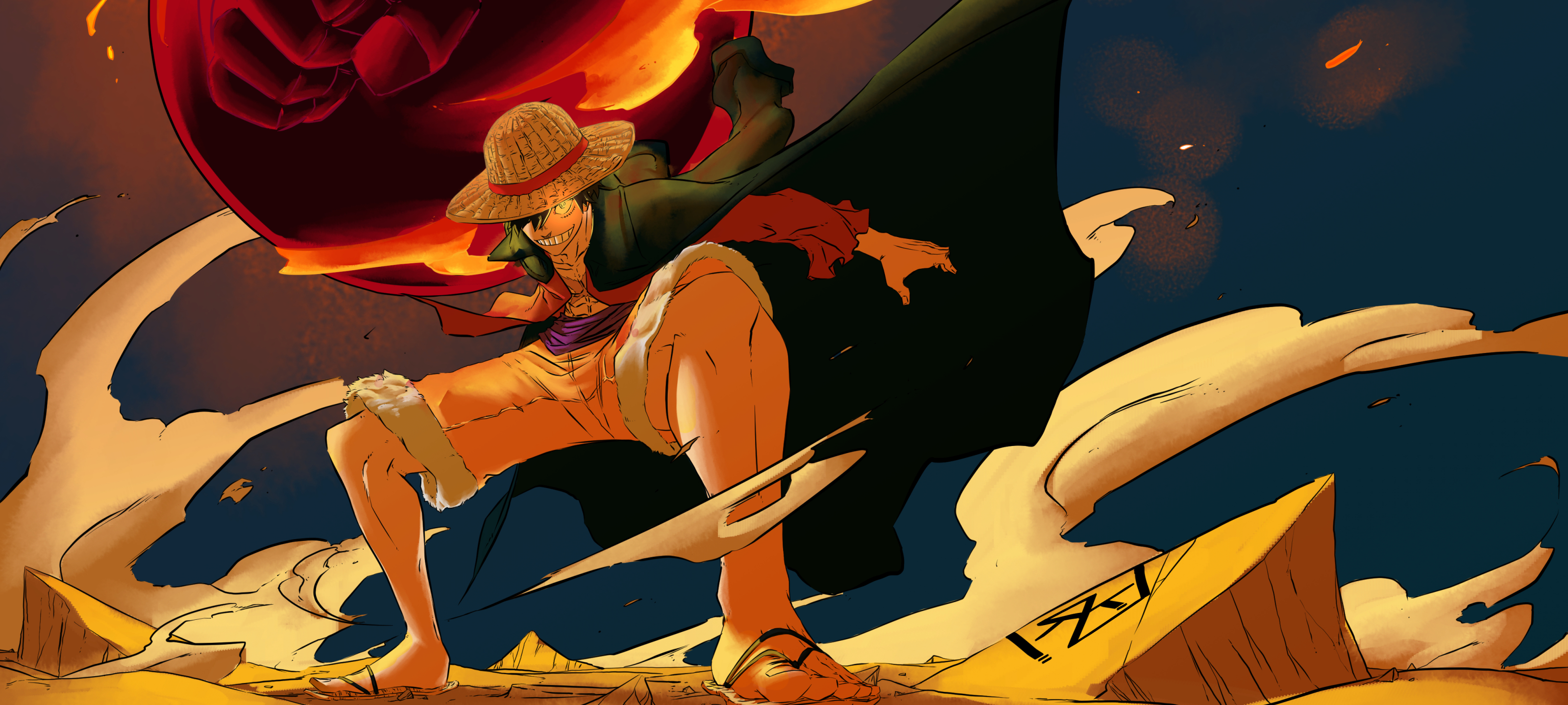 3200x1440 Resolution Monkey Luffy Anime One Piece 4k Art 3200x1440 ...