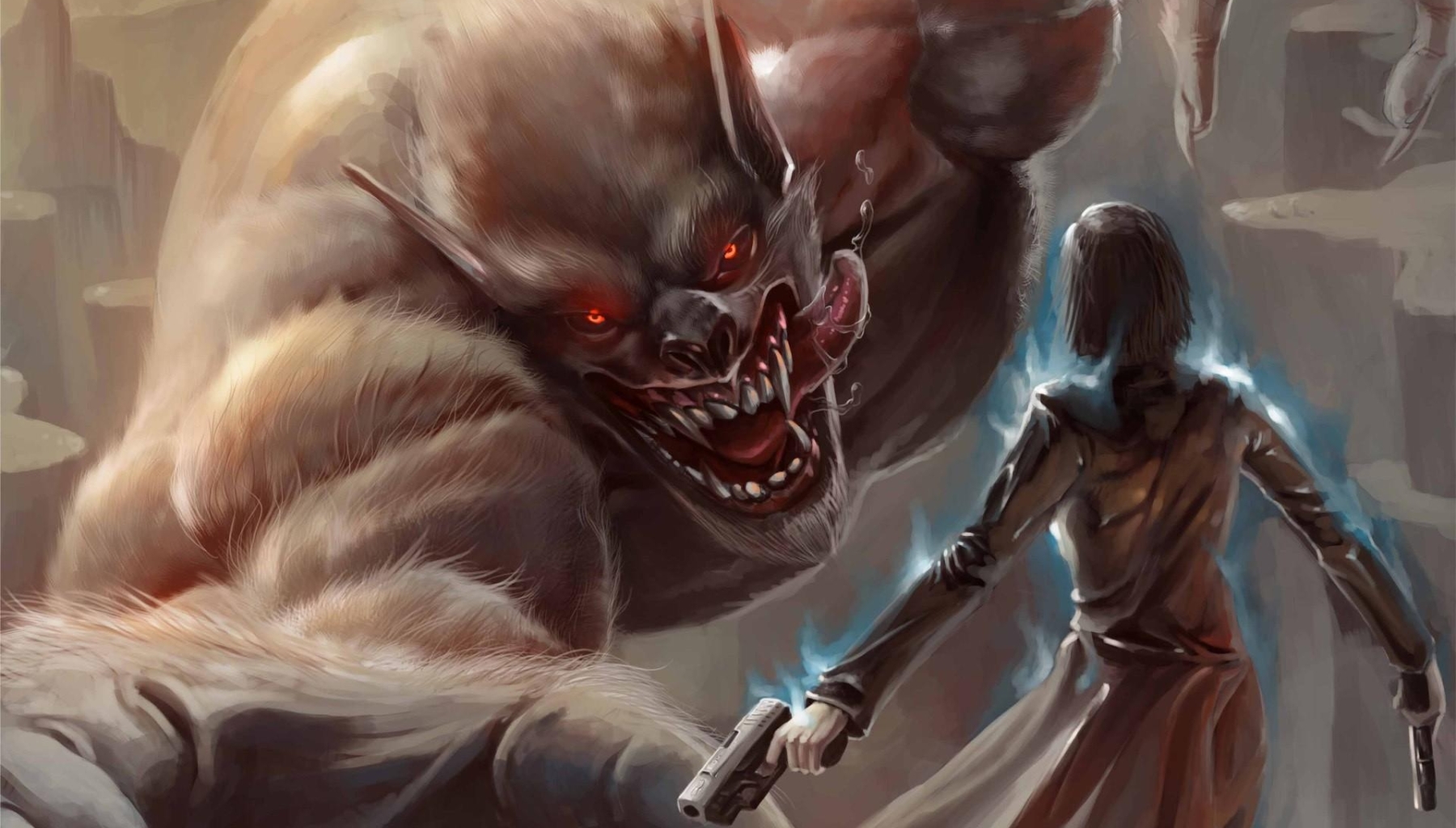 1800x1024 Resolution monster, mouth, teeth 1800x1024 Resolution ...