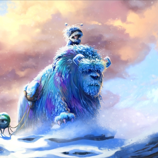 512x512 Resolution Monsters Inc Movie 512x512 Resolution Wallpaper ...