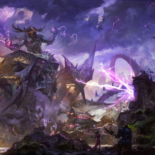 512x512 monsters, magicians, village 512x512 Resolution Wallpaper, HD ...