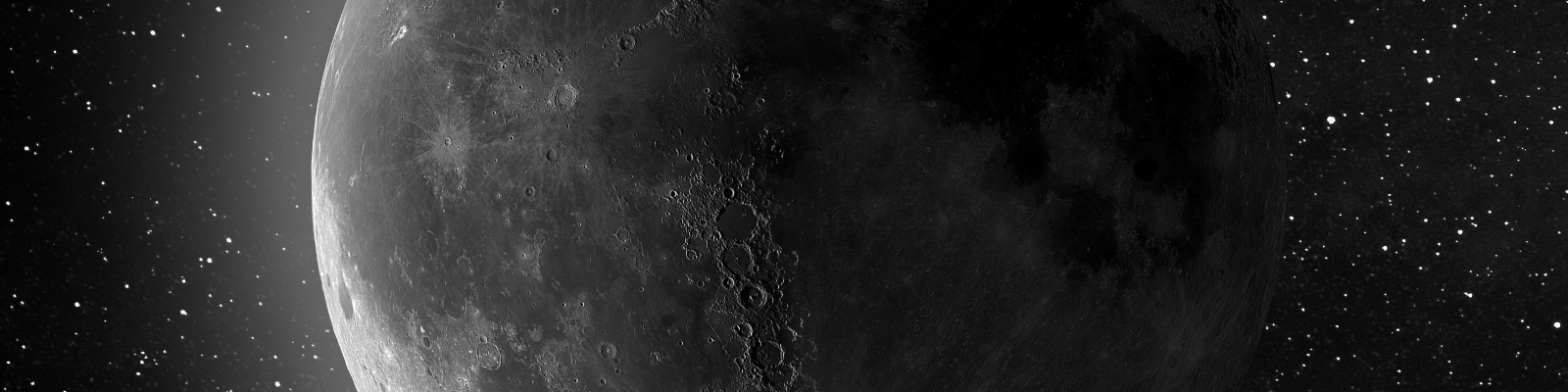 1600x400 Resolution Moon From Space 4K 1600x400 Resolution Wallpaper ...