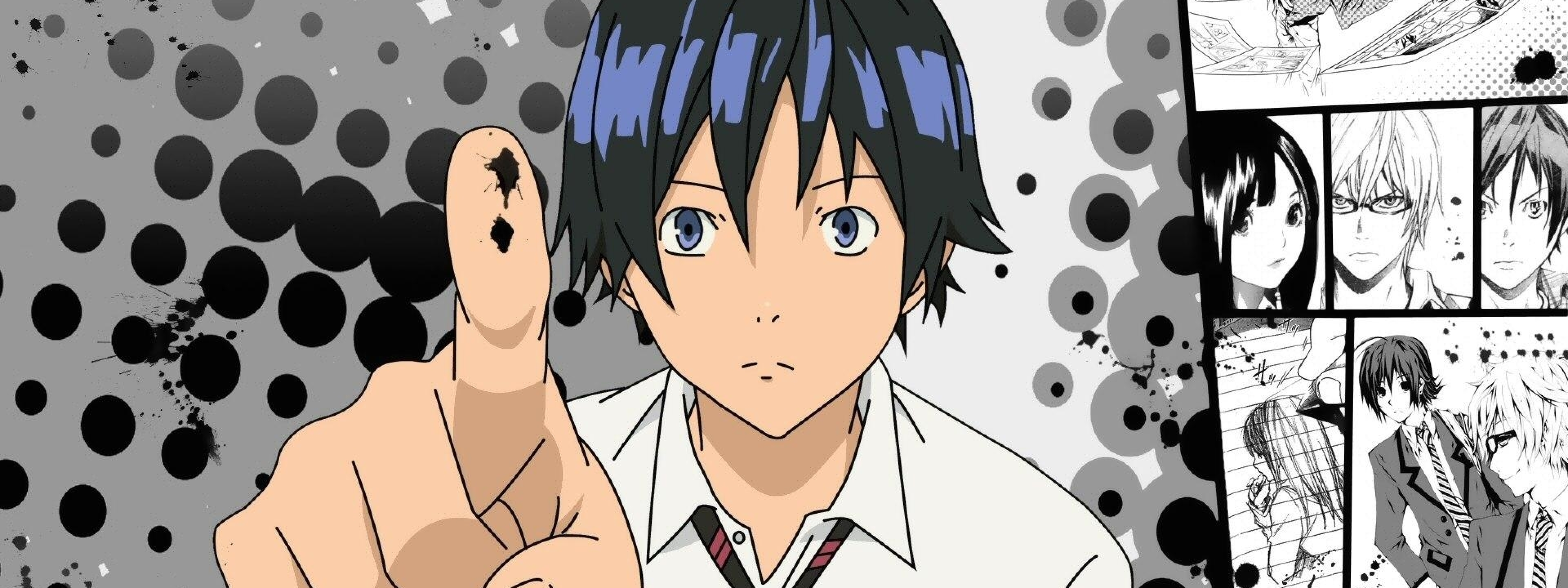 3840x1440 Resolution Moritaka Mashiro Manga 3840x1440 Resolution ...