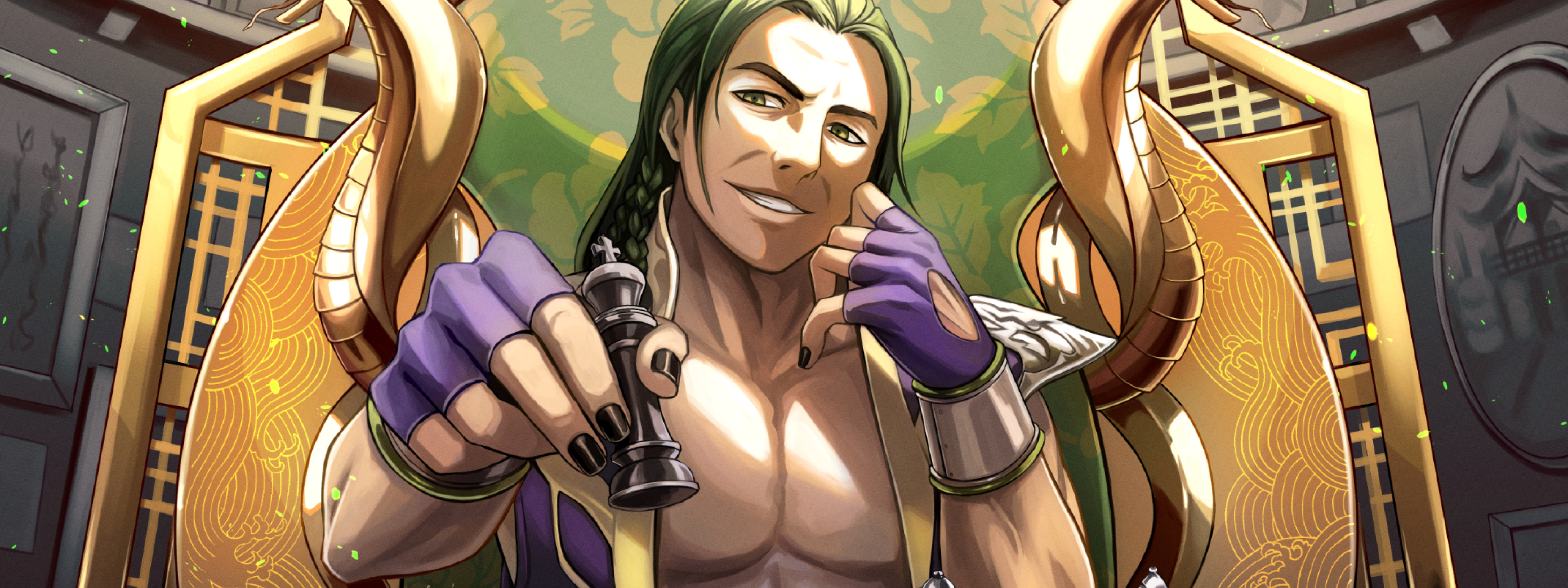 3840x1440 Resolution Mortal Kombat Cool Shang Tsung Art 3840x1440 ...