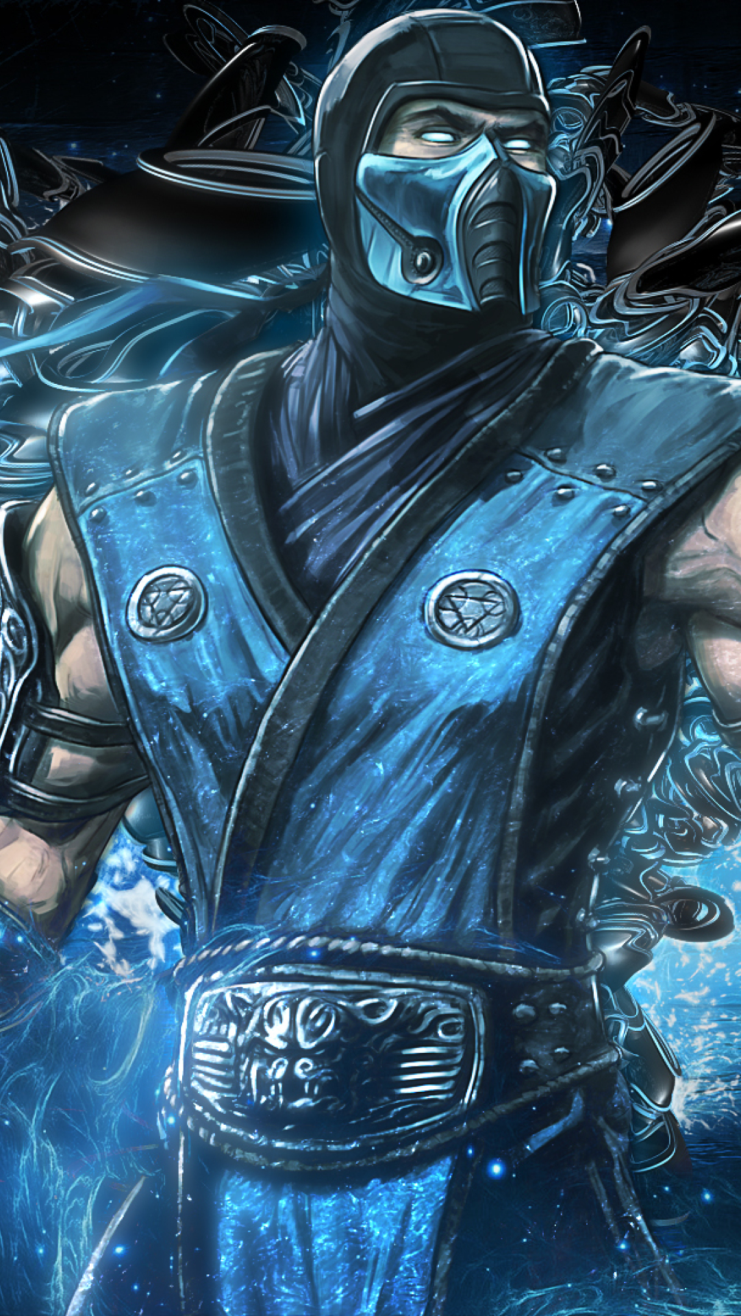 1082x1920 Resolution mortal kombat, sub zero, video game 1082x1920 ...