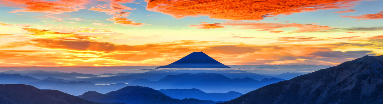 1235x338 Resolution Mount Fuji 4K 1235x338 Resolution Wallpaper ...