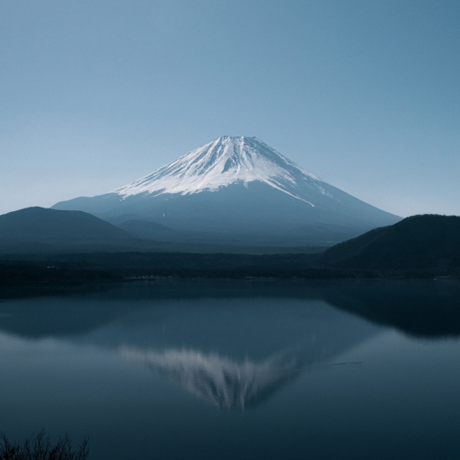512x512 Resolution Mount Fuji HD Reflection 512x512 Resolution ...