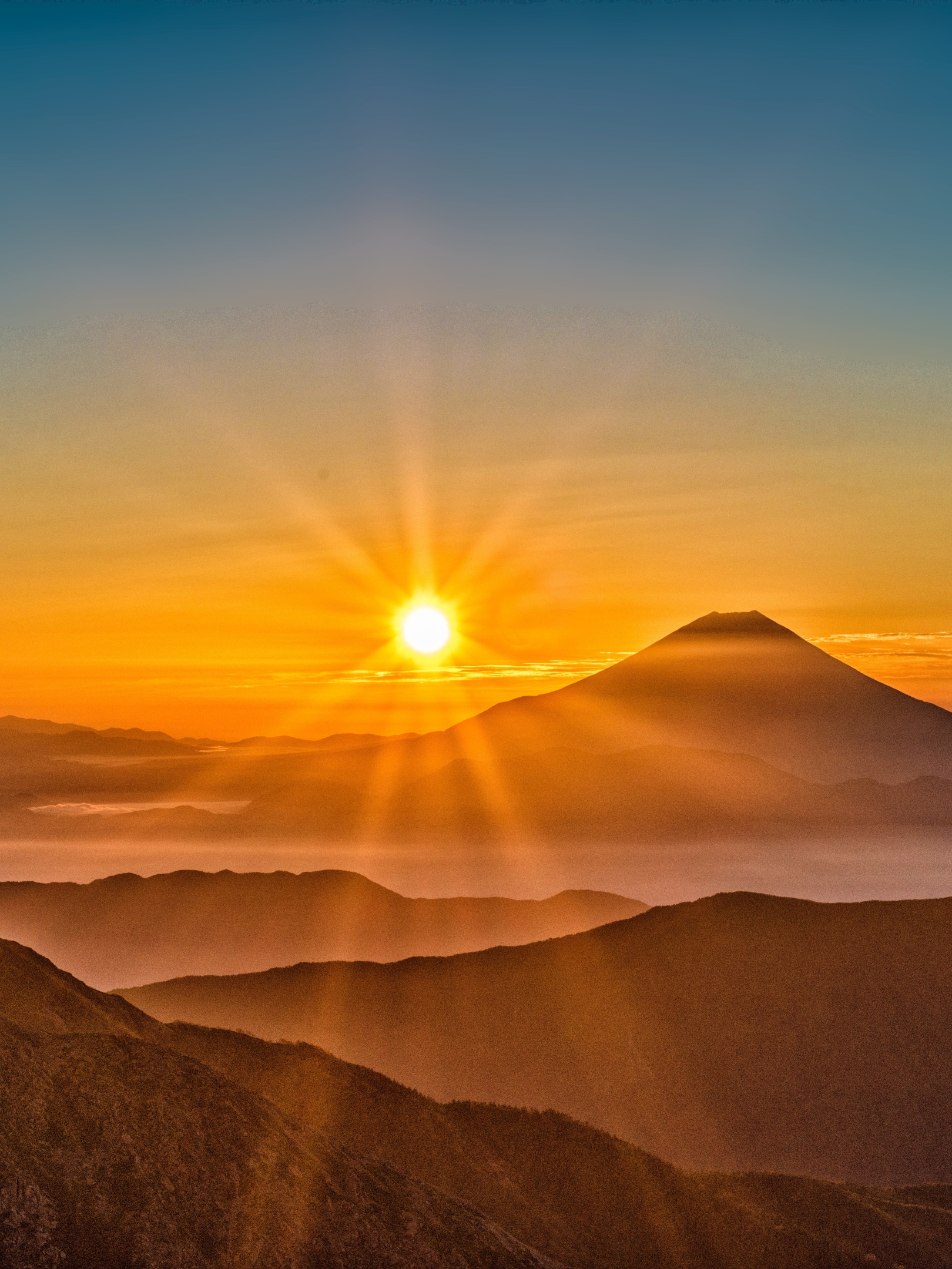 1620x2160 Resolution mount fuji, japan, sun 1620x2160 Resolution ...