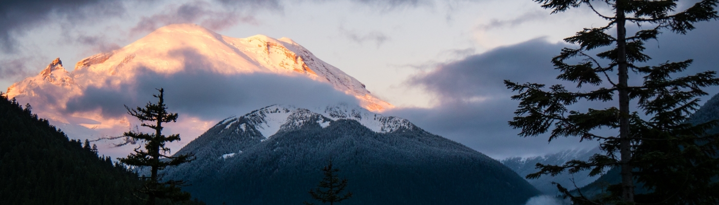 1400x400 Resolution Mount Rainier HD Valley 1400x400 Resolution ...