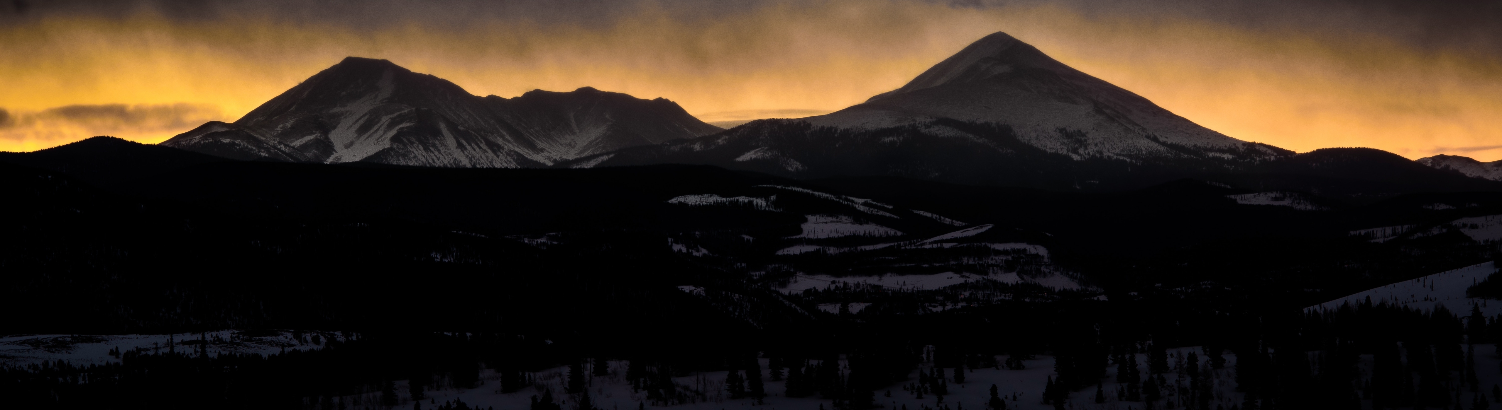 5120x1400 Resolution Mountain Shadow Dark Cloud And Light 5120x1400 ...