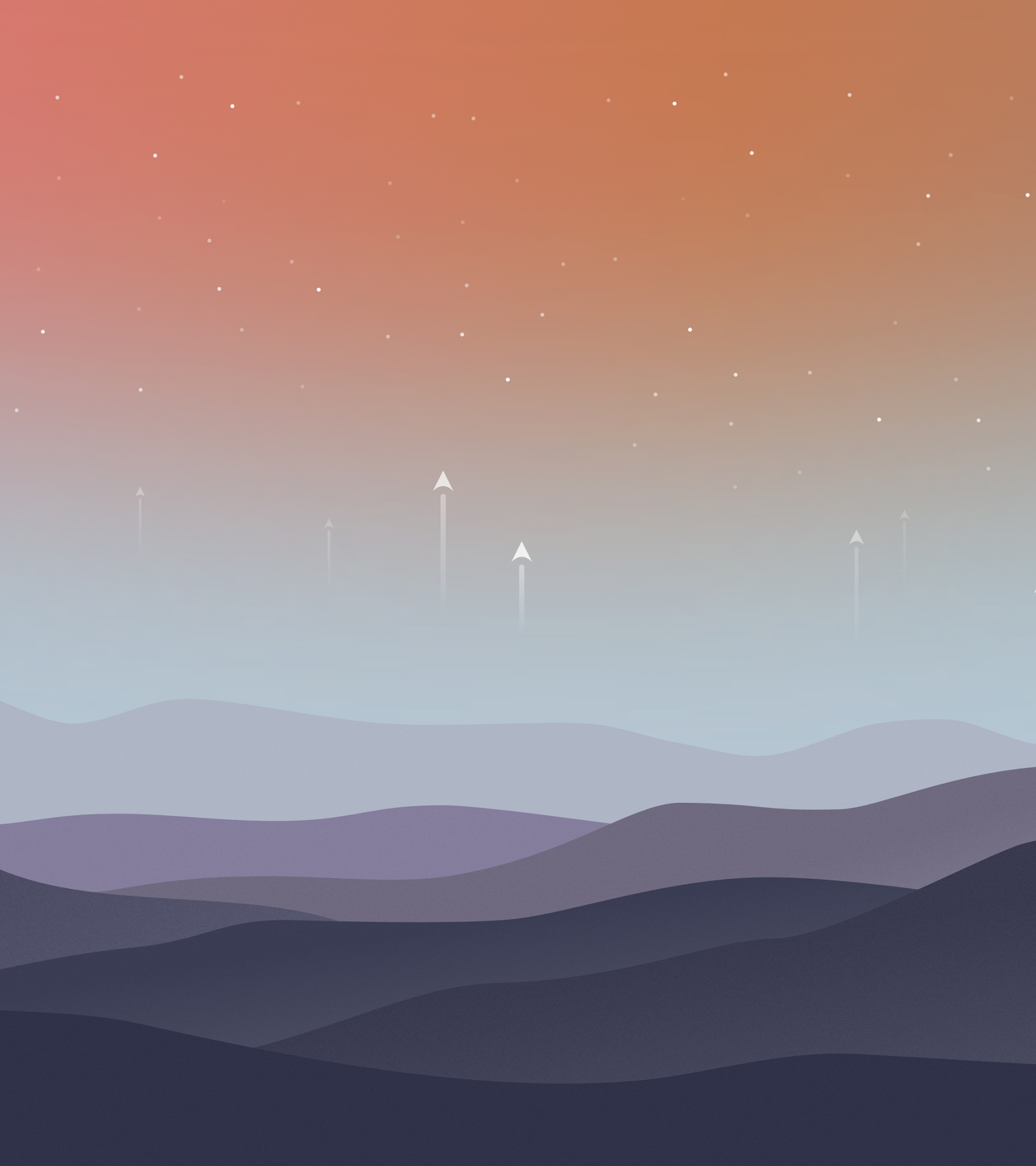 1920x2160 Resolution Mountains Minimal Artwork 1920x2160 Resolution ...