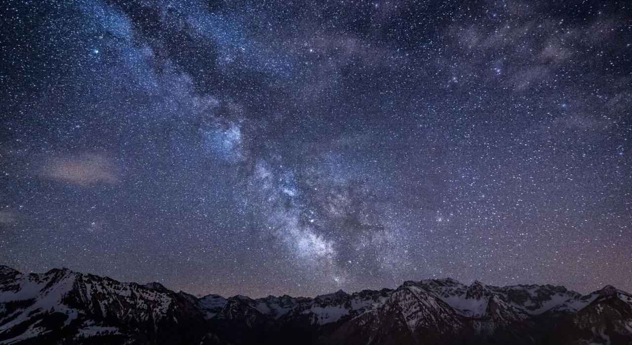 1280x700 Resolution mountains, night, sky 1280x700 Resolution Wallpaper ...