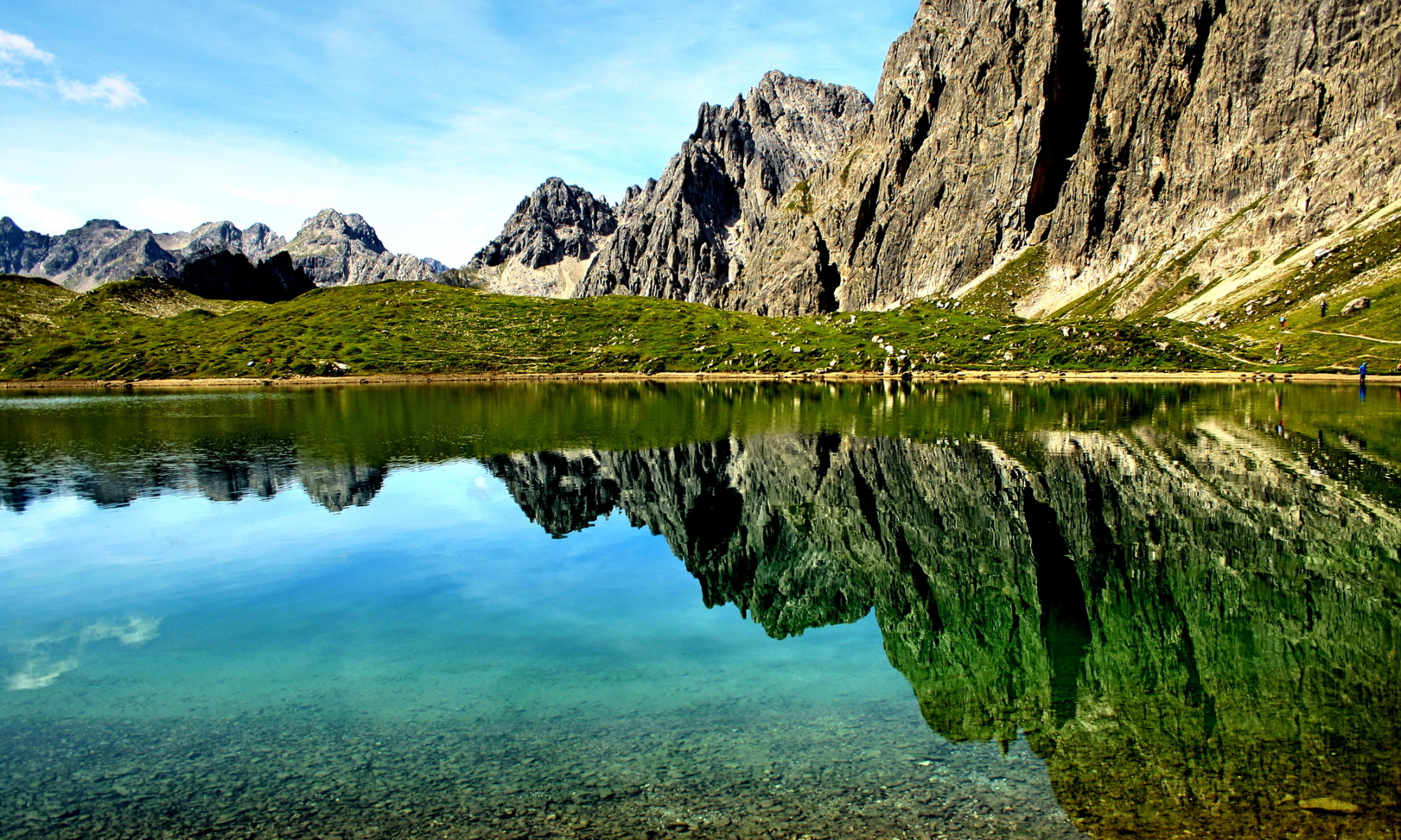 2000x1200 Resolution mountains, rocks, reflection 2000x1200 Resolution ...