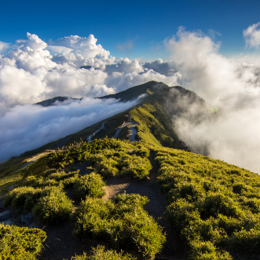 512x512 Resolution mountains, sky, fog 512x512 Resolution Wallpaper ...