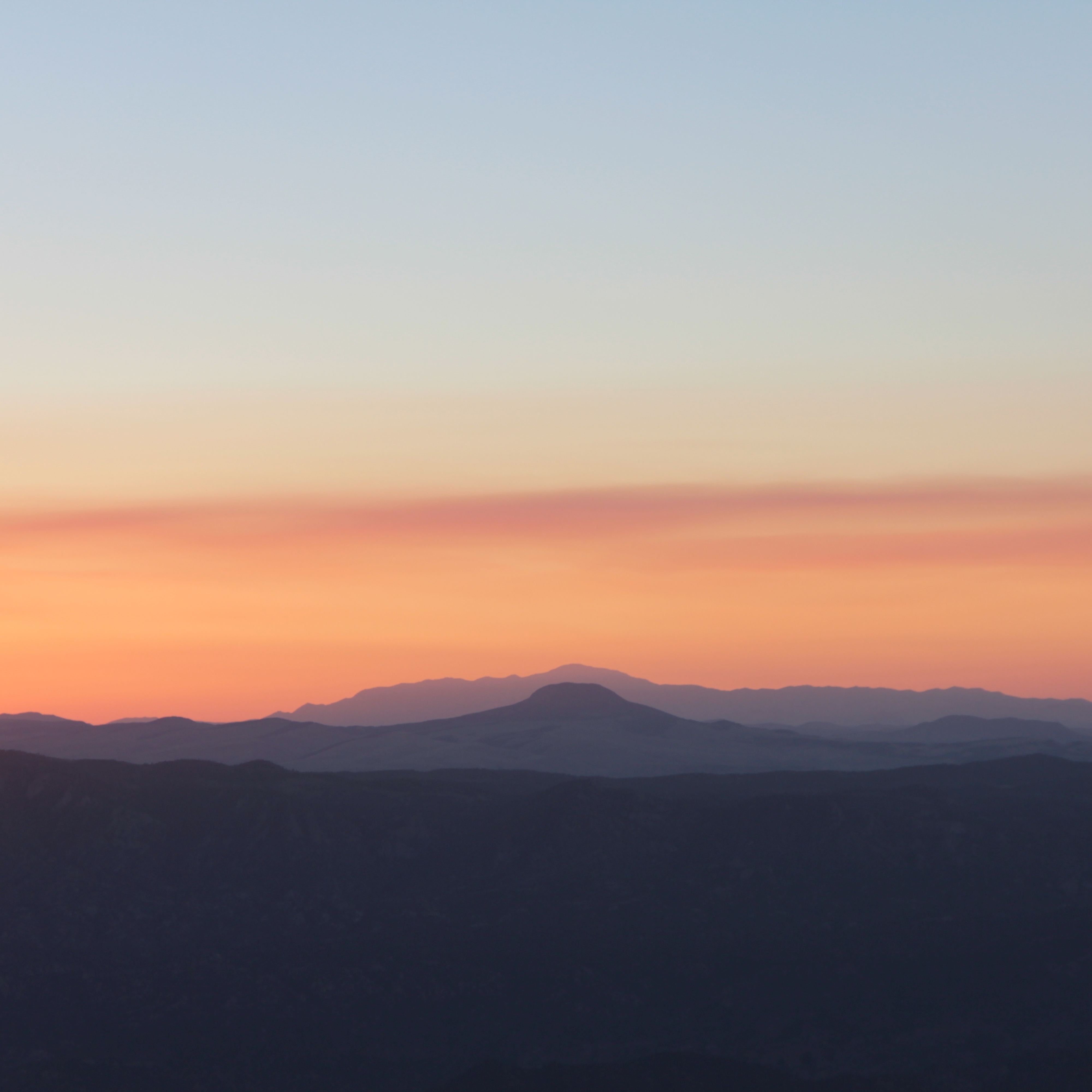 4000x4000 Resolution mountains, skyline, sunrise 4000x4000 Resolution ...