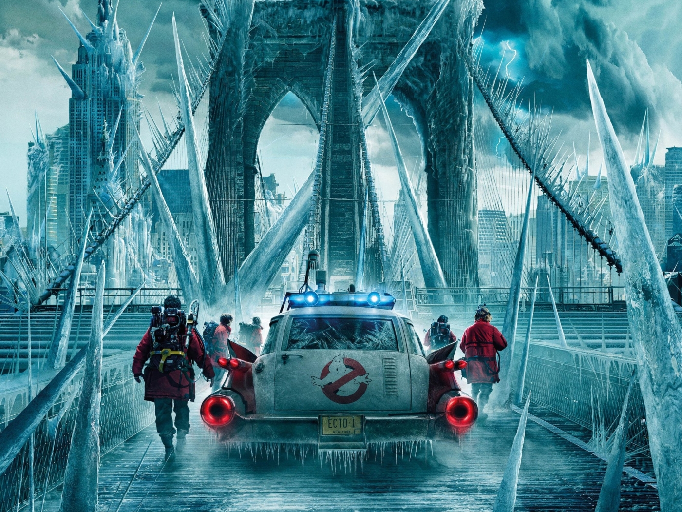 1400x1050 Resolution Movie Poster of Ghostbusters Frozen Empire ...