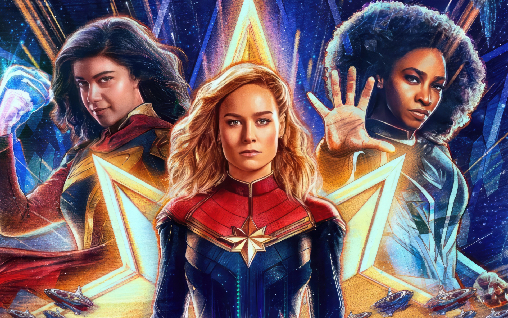 1920x1202 Resolution Movie The Marvels 4k Character Poster 1920x1202 ...