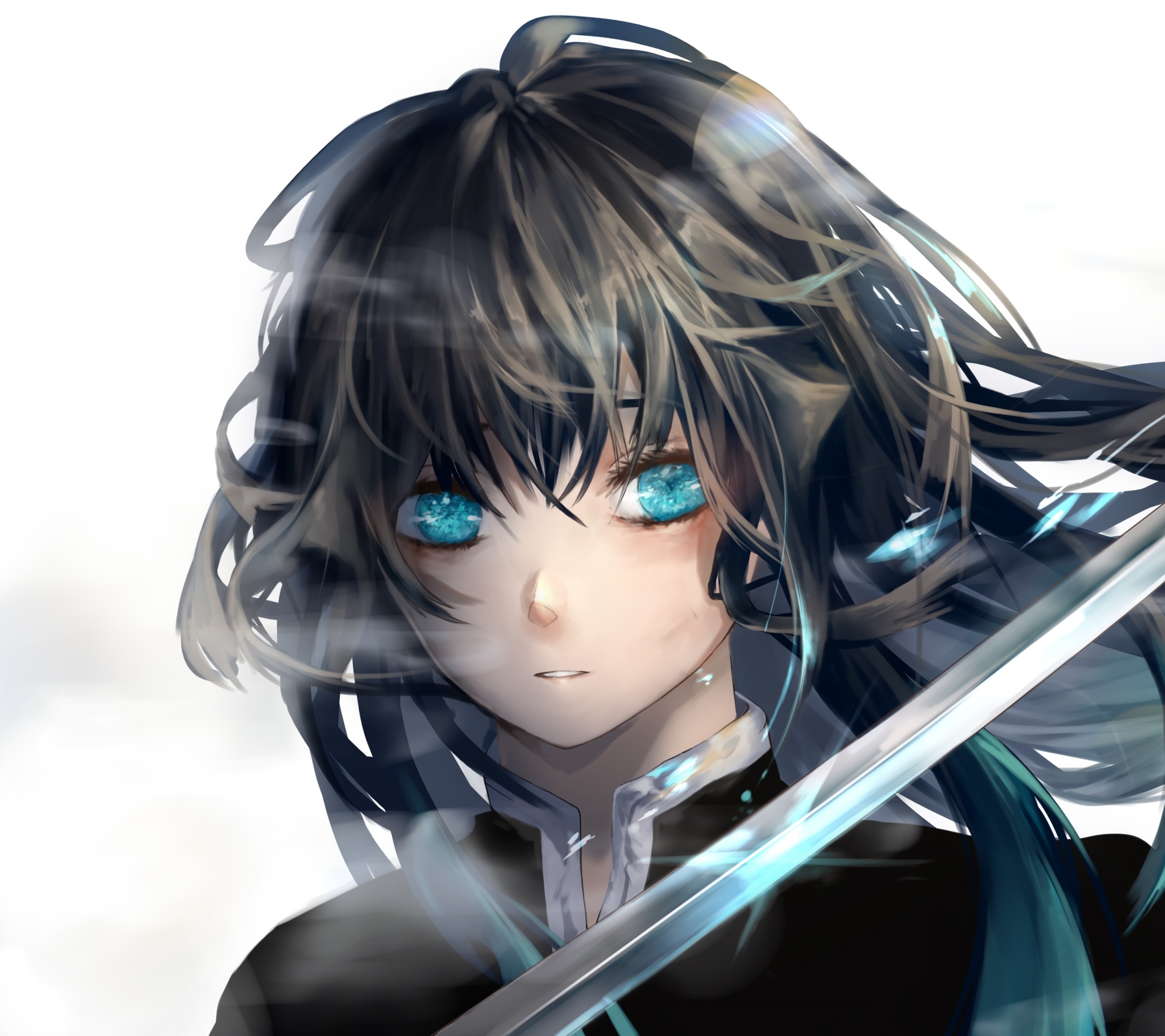2160x1920 Resolution Muichiro Tokito Kimetsu no Yaiba Art 2160x1920 ...