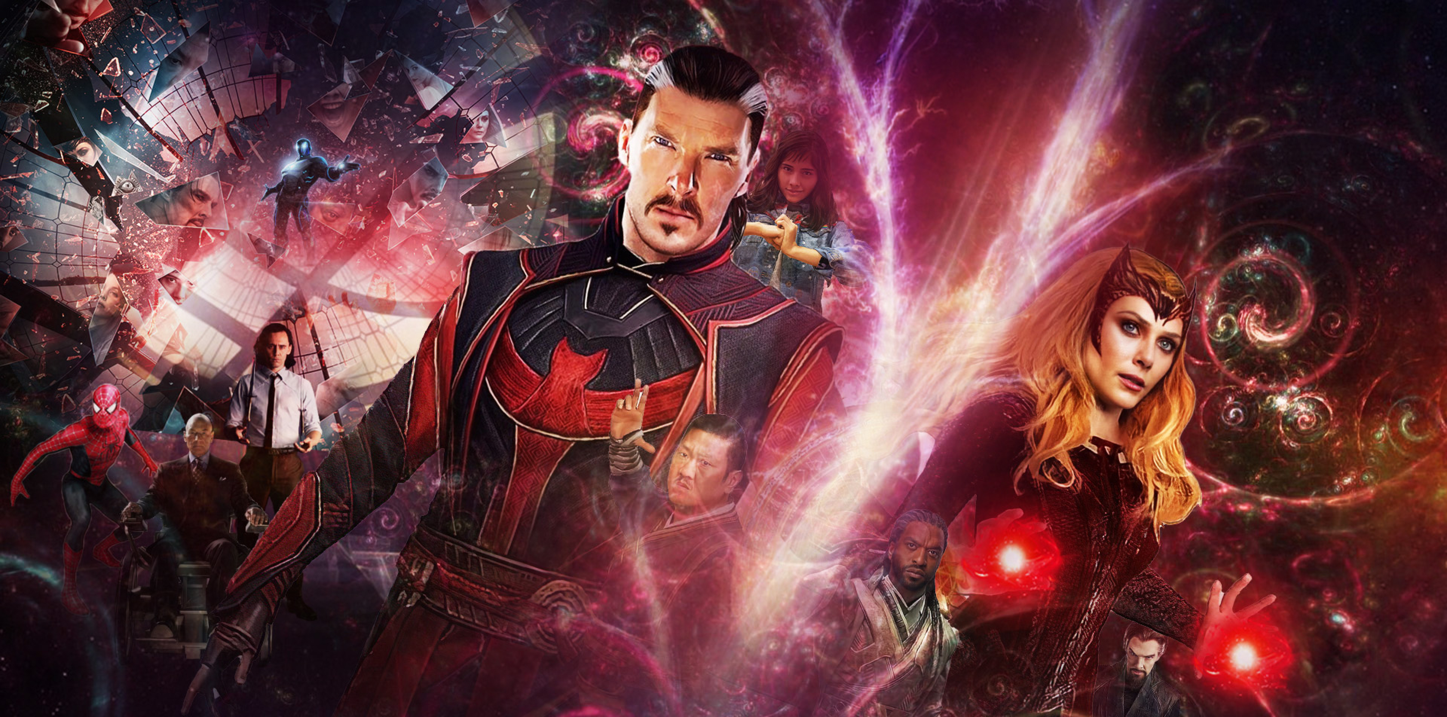 4840x2400 Resolution Multiverse of Madness Iphone Concept Art 4840x2400 ...
