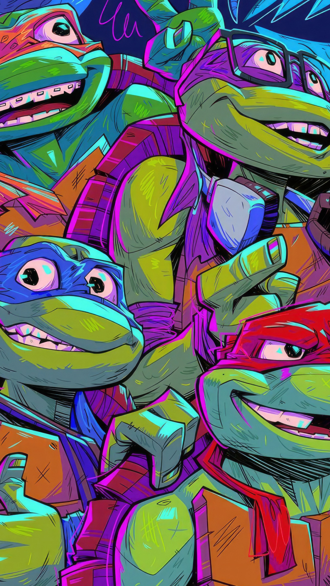 1082x1920 Resolution Mutant Mayhem 4k Teenage Mutant Ninja Turtles ...
