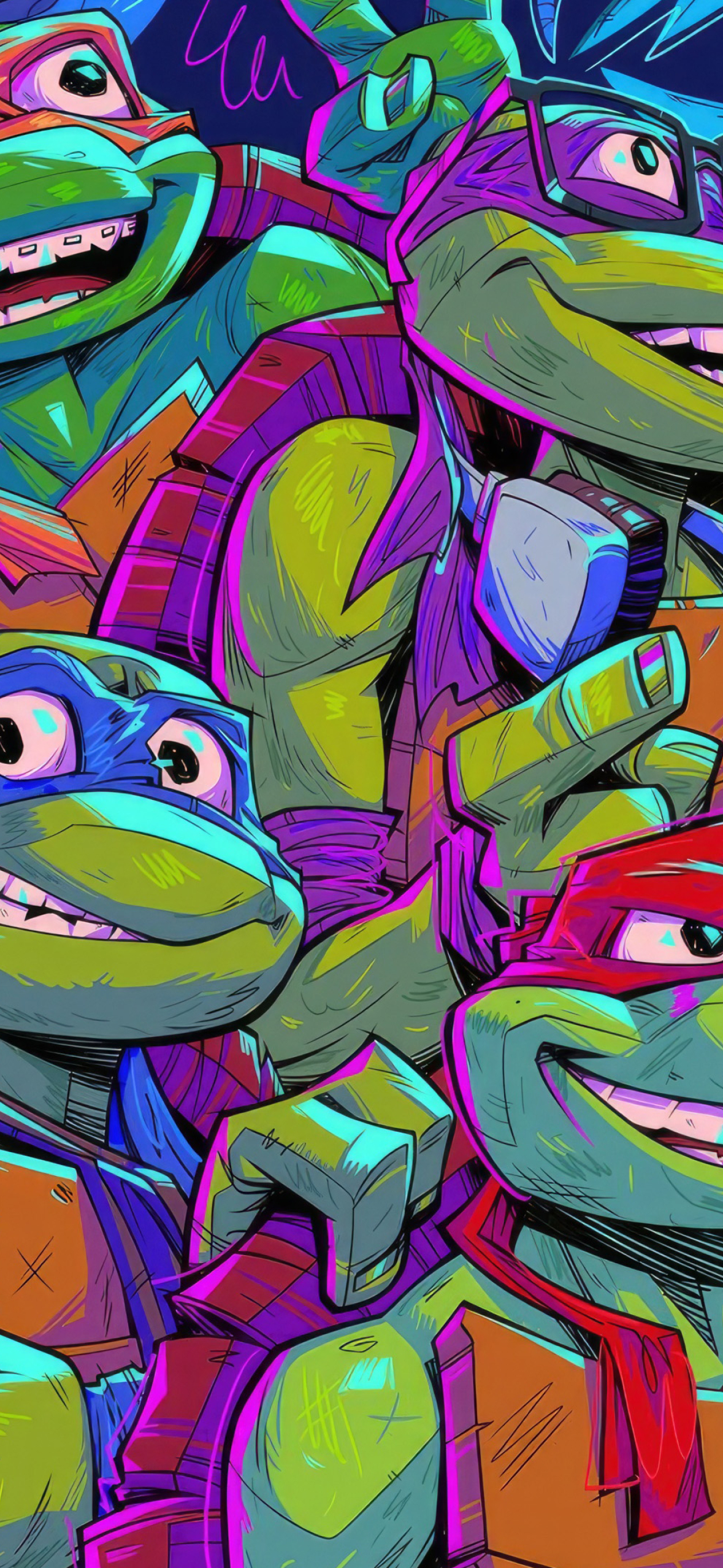 1179x2556 Resolution Mutant Mayhem 4k Teenage Mutant Ninja Turtles ...