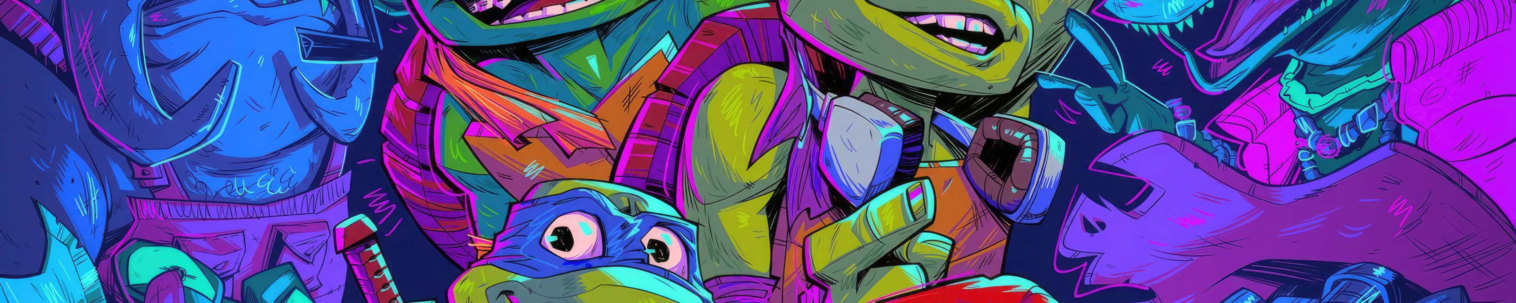 5001x1000 Resolution Mutant Mayhem 4k Teenage Mutant Ninja Turtles ...