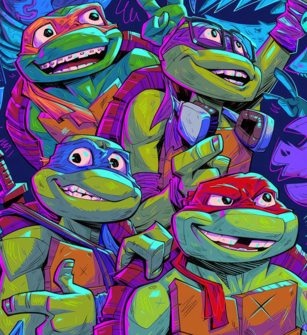 600x655 Resolution Mutant Mayhem 4k Teenage Mutant Ninja Turtles Movie ...