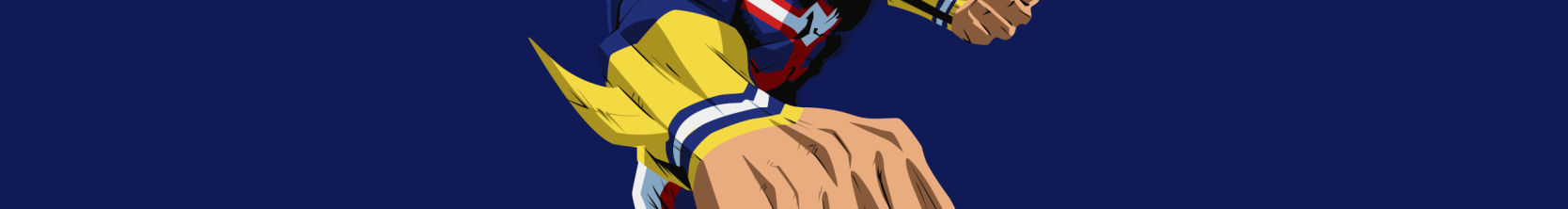 1668x222 Resolution My Hero Academia All Might 1668x222 Resolution ...