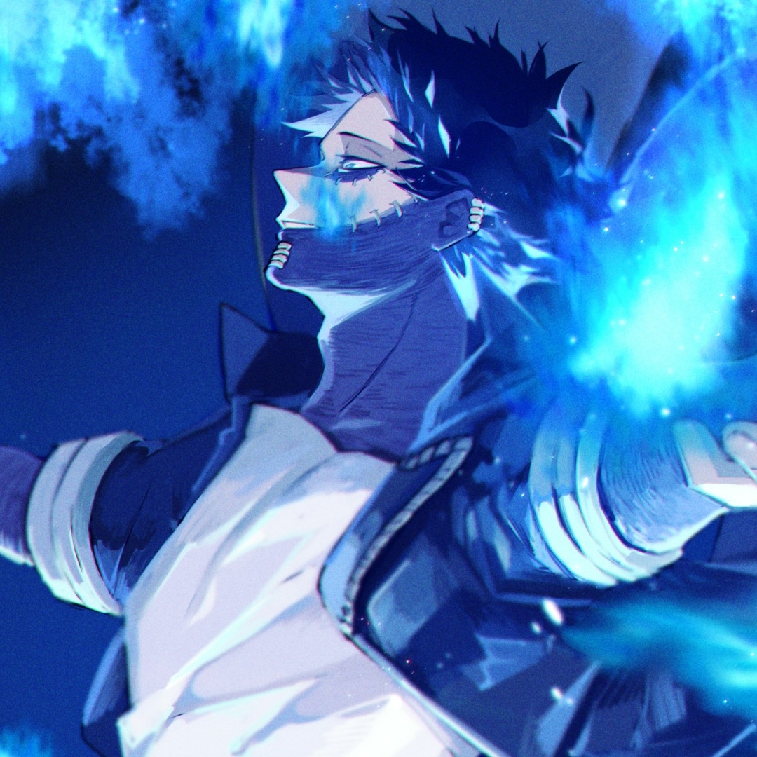 1080x1080 Resolution My Hero Academia HD Dabi Digital Art 1080x1080 ...