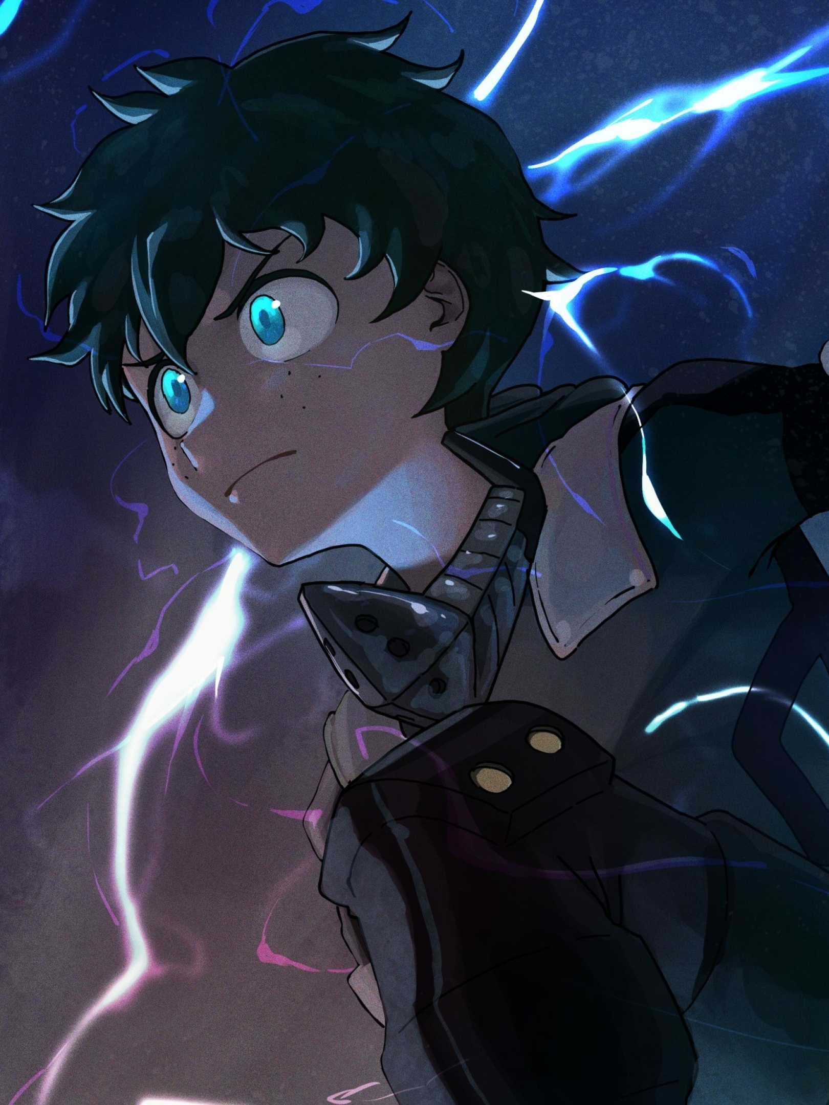 1620x2160 Resolution My Hero Academia HD Izuku Midoriya Art 1620x2160 ...