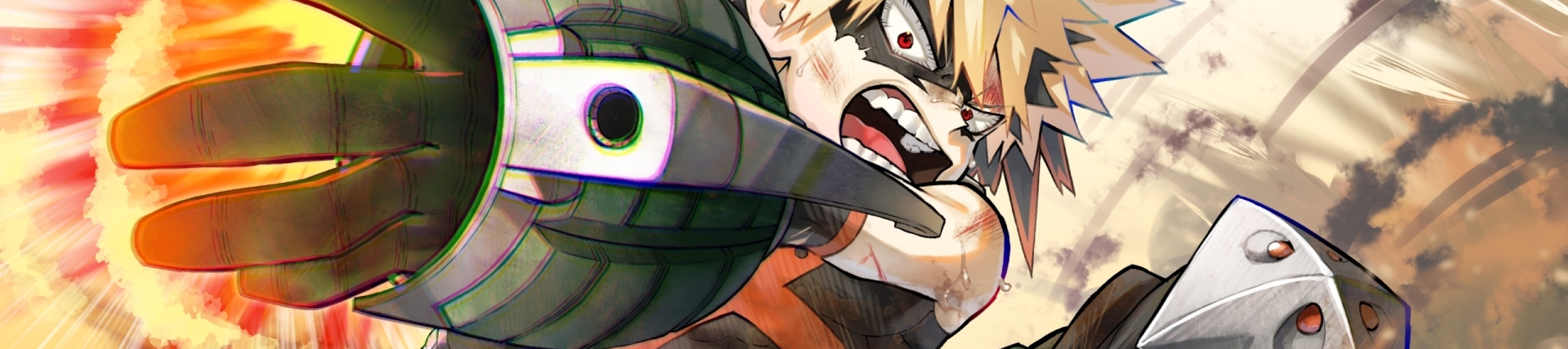 3440x768 My Hero Academia HD Katsuki Bakugou 2022 Art 3440x768 ...