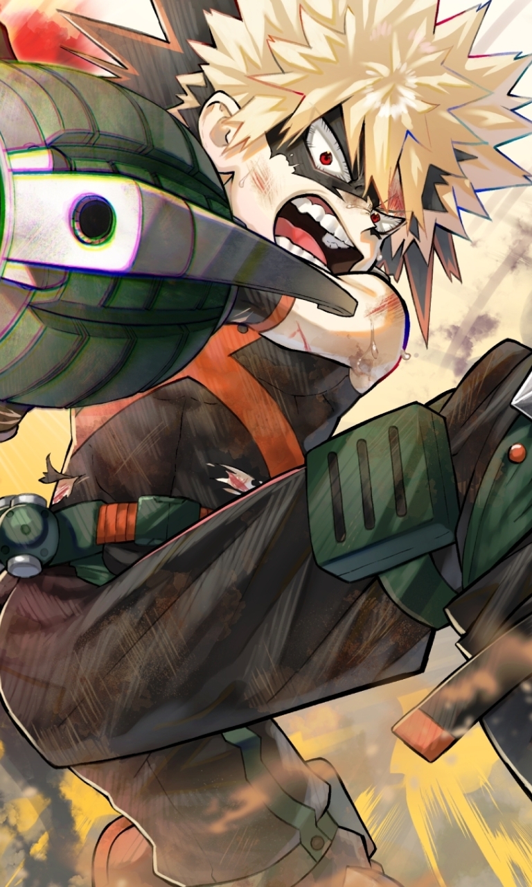 768x1280 My Hero Academia HD Katsuki Bakugou 2022 Art 768x1280 ...