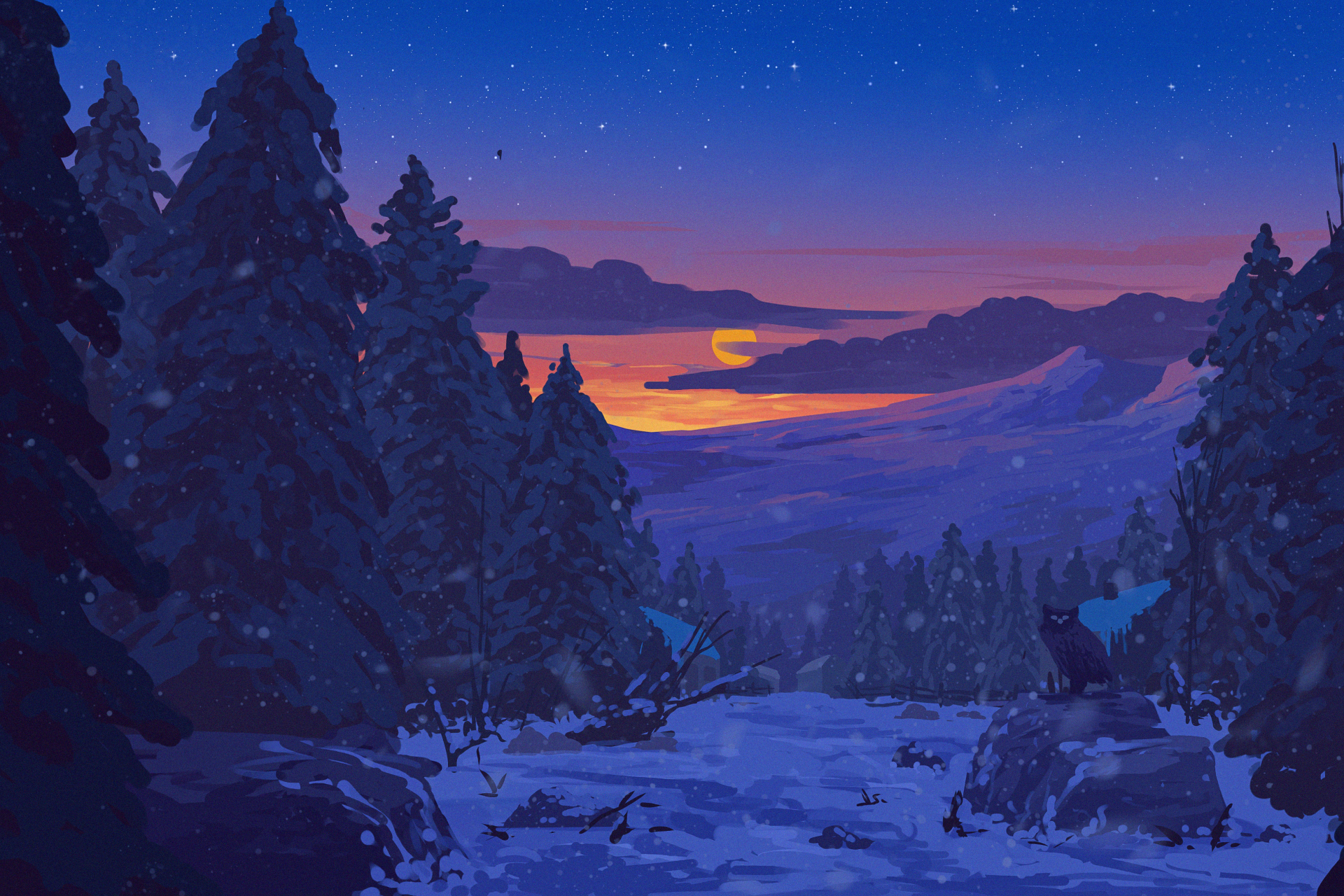 1920x1280 My Winter 4K 1920x1280 Resolution Wallpaper, HD Minimalist 4K ...