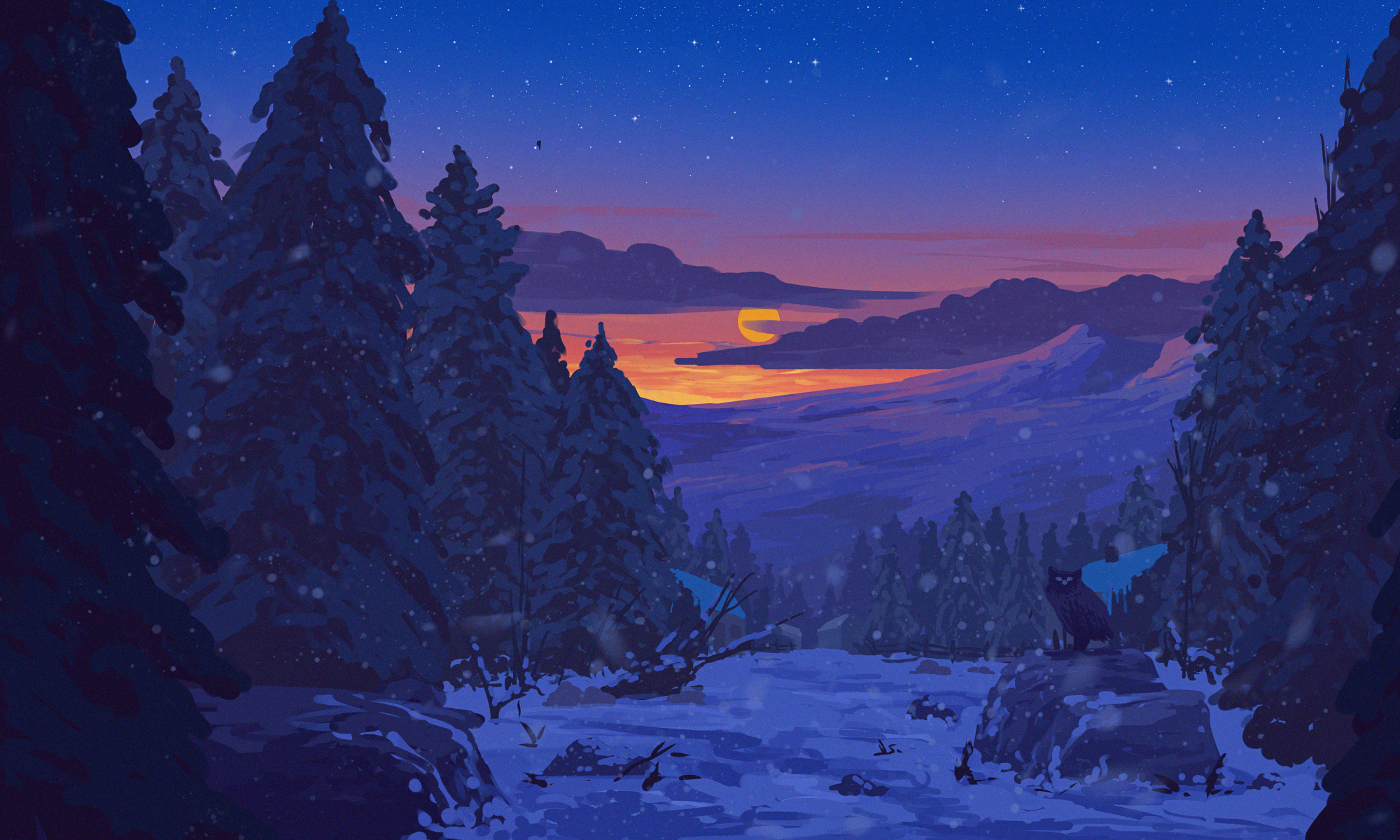 2000x1200 Resolution My Winter 4K 2000x1200 Resolution Wallpaper ...