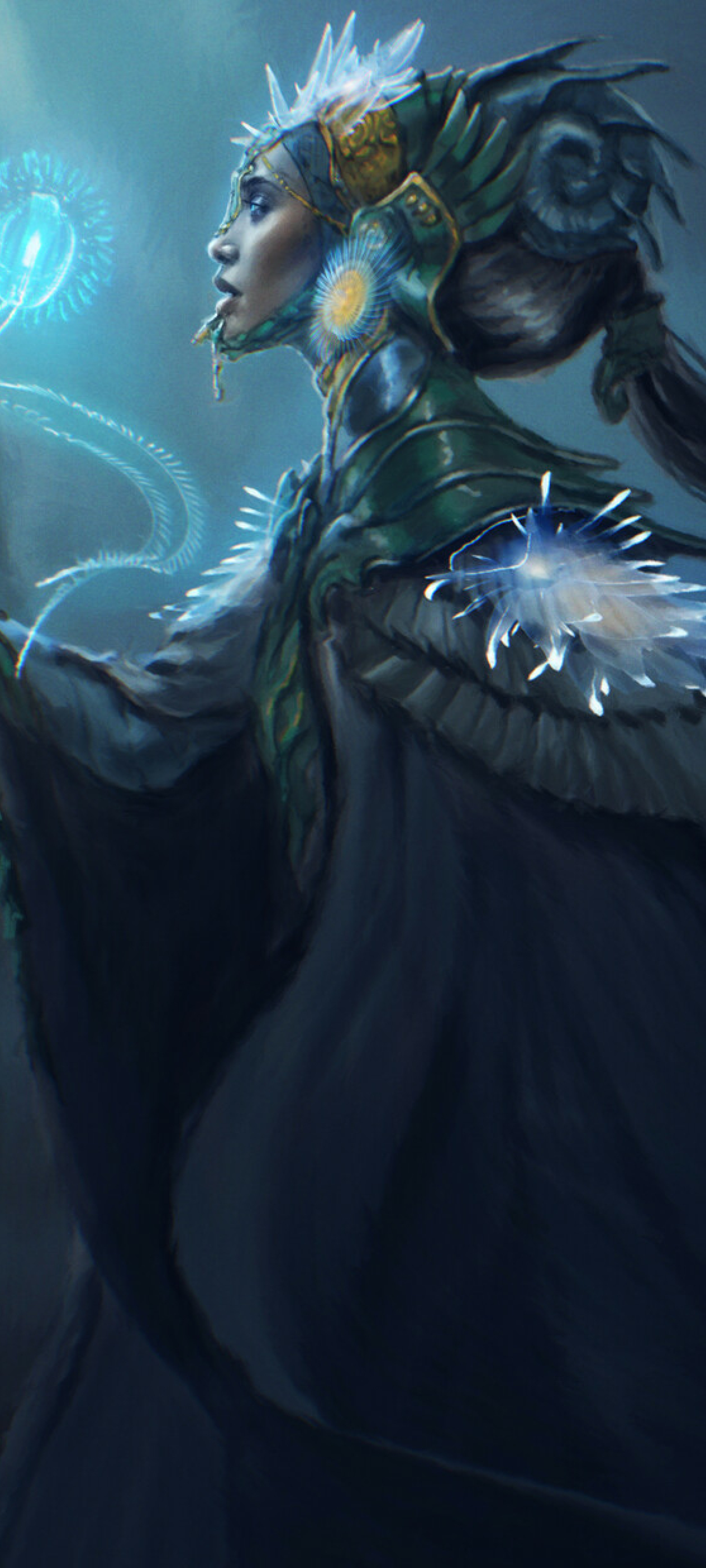 1840x4089 Resolution Namora Black Panther Wakanda Forever Art 1840x4089 ...