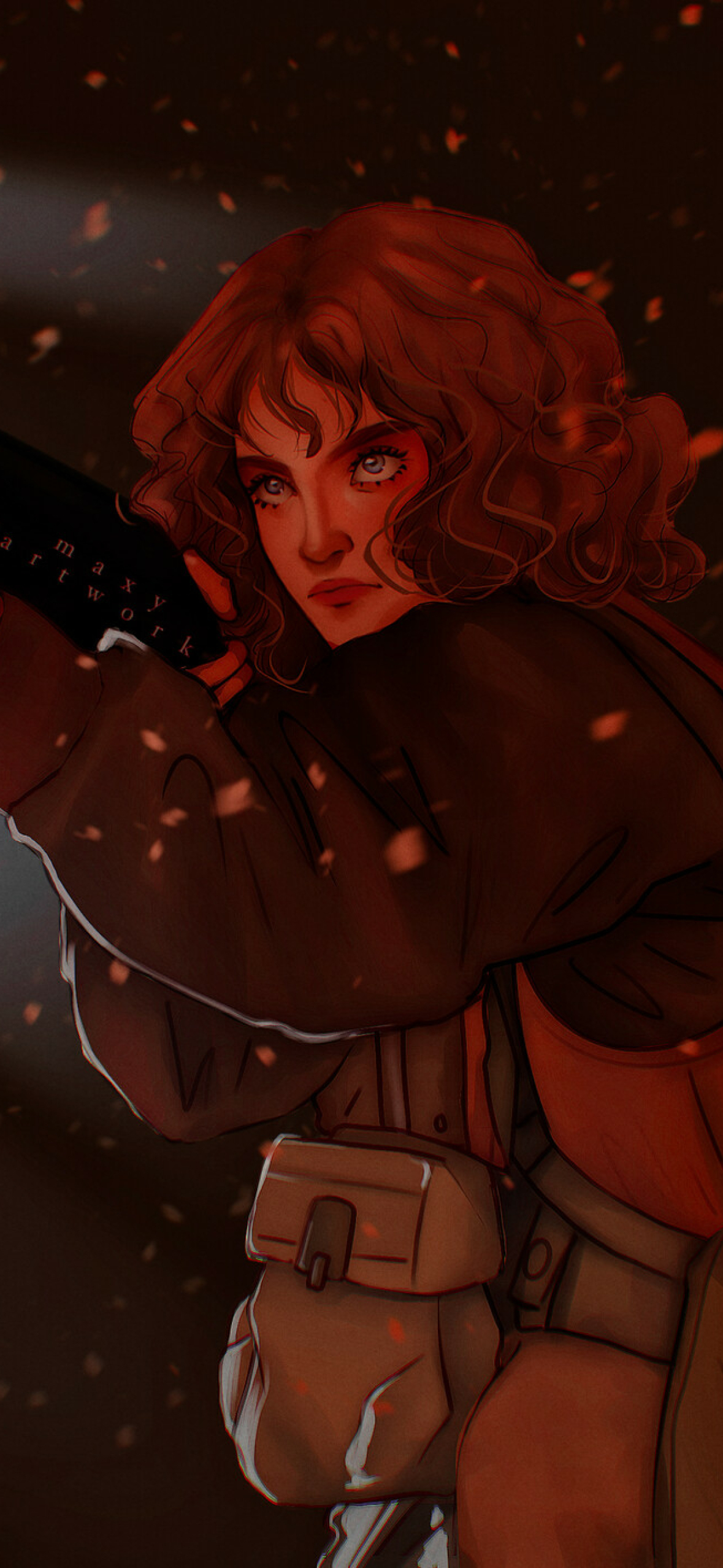 1179x2556 Resolution Nancy Wheeler Stranger Things HD Fan Art 2022 ...