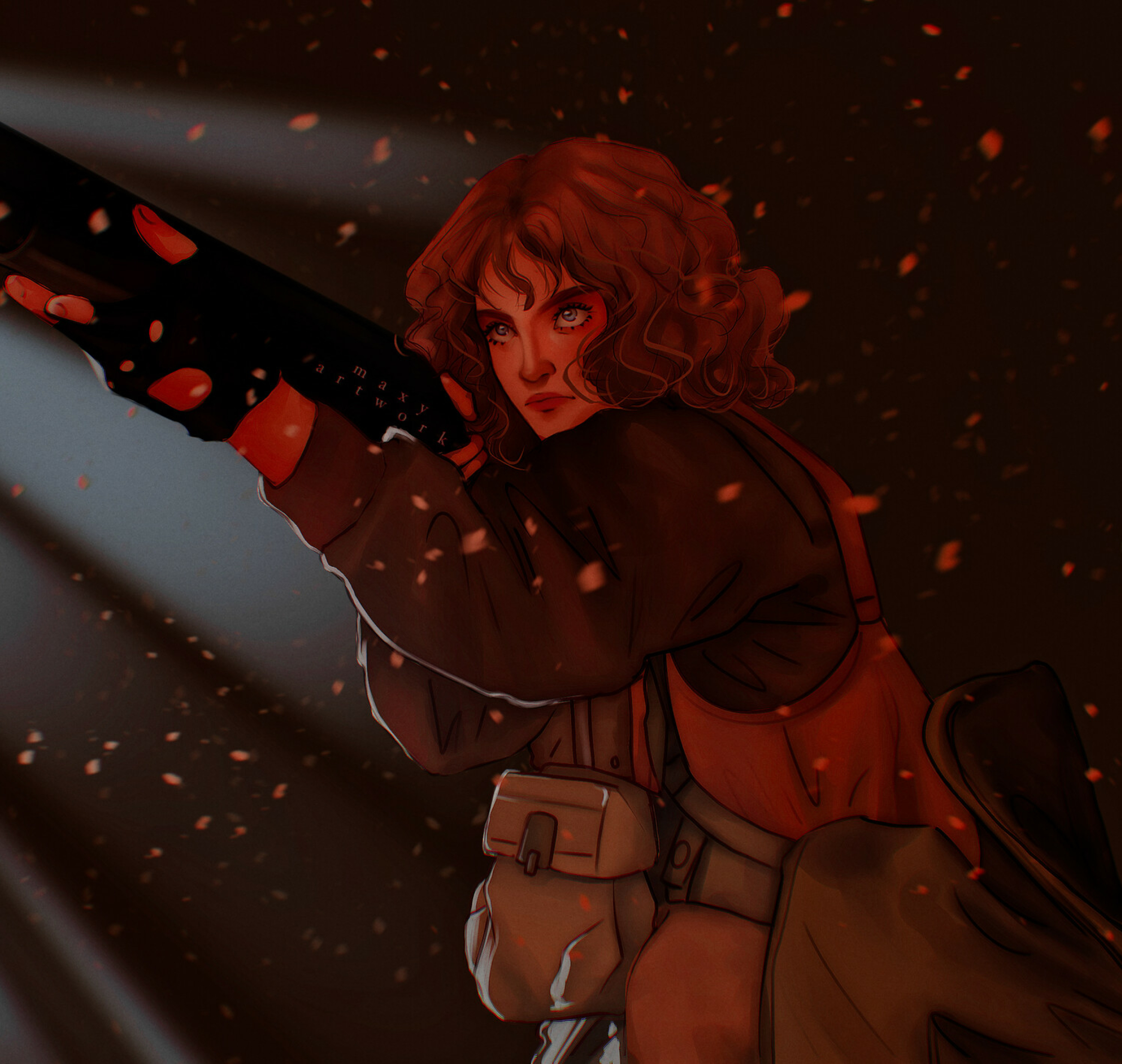 2356x2234 Resolution Nancy Wheeler Stranger Things HD Fan Art 2022 ...