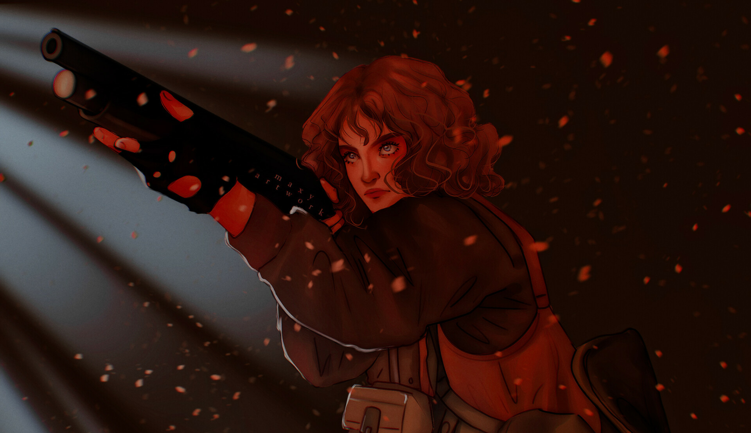 2560x1476 Resolution Nancy Wheeler Stranger Things HD Fan Art 2022 ...
