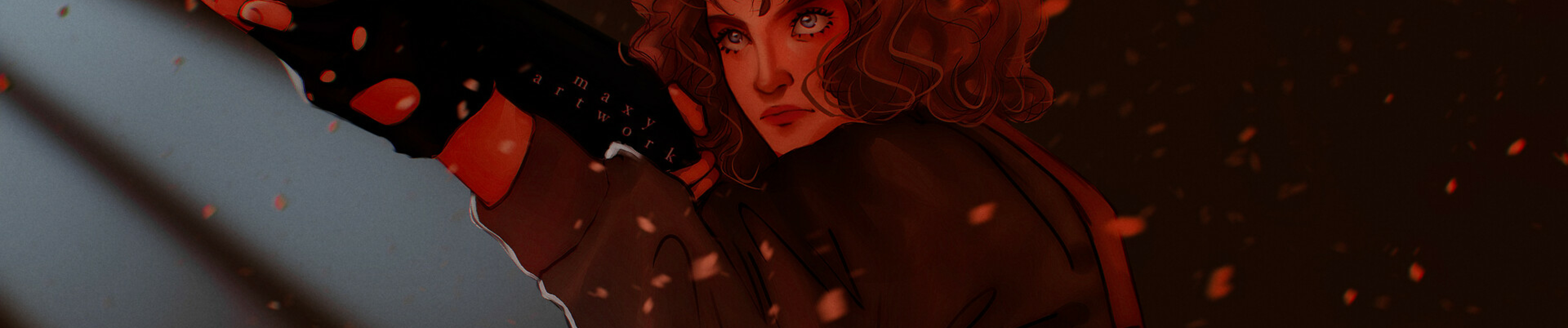 6880x1440 Resolution Nancy Wheeler Stranger Things HD Fan Art 2022 ...
