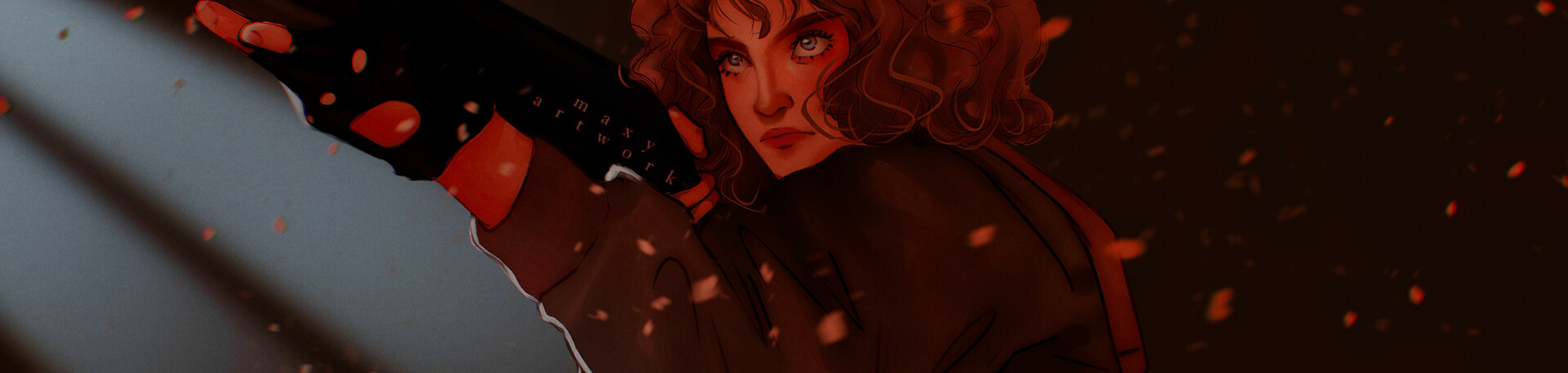 7560x1800 Nancy Wheeler Stranger Things HD Fan Art 2022 7560x1800 ...