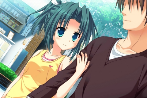480x320 nao saeki, princess evangile, visual novel 480x320 Resolution ...