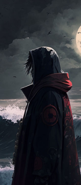 319x720 Naruto Akatsuki Dark Art 319x720 Resolution Wallpaper, HD Anime ...