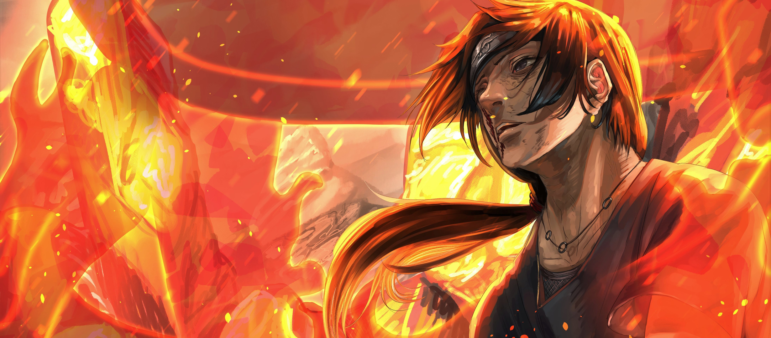 2460x1080 Resolution Naruto Fire Art 2460x1080 Resolution Wallpaper ...