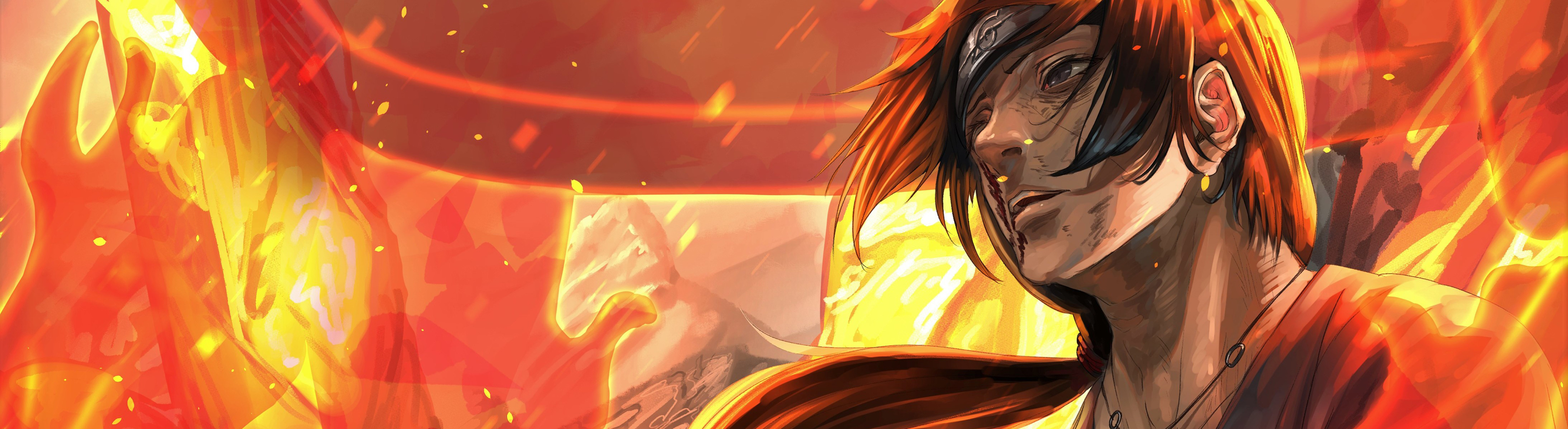 5120x1400 Resolution Naruto Fire Art 5120x1400 Resolution Wallpaper ...