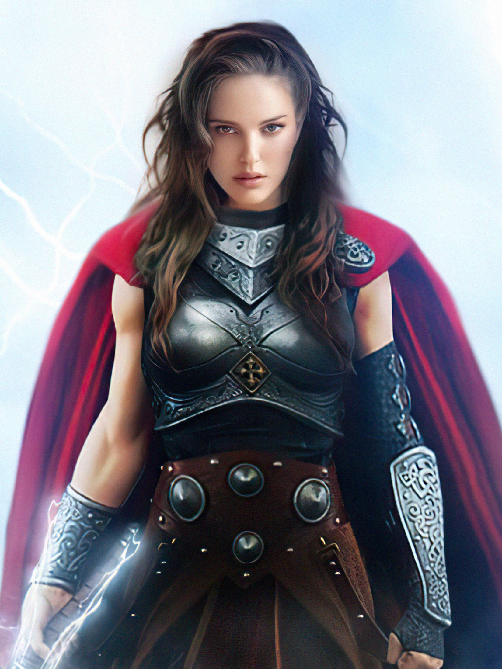 1650x2200 Resolution Natalie Portman As Lady Thor FanArt 1650x2200 ...