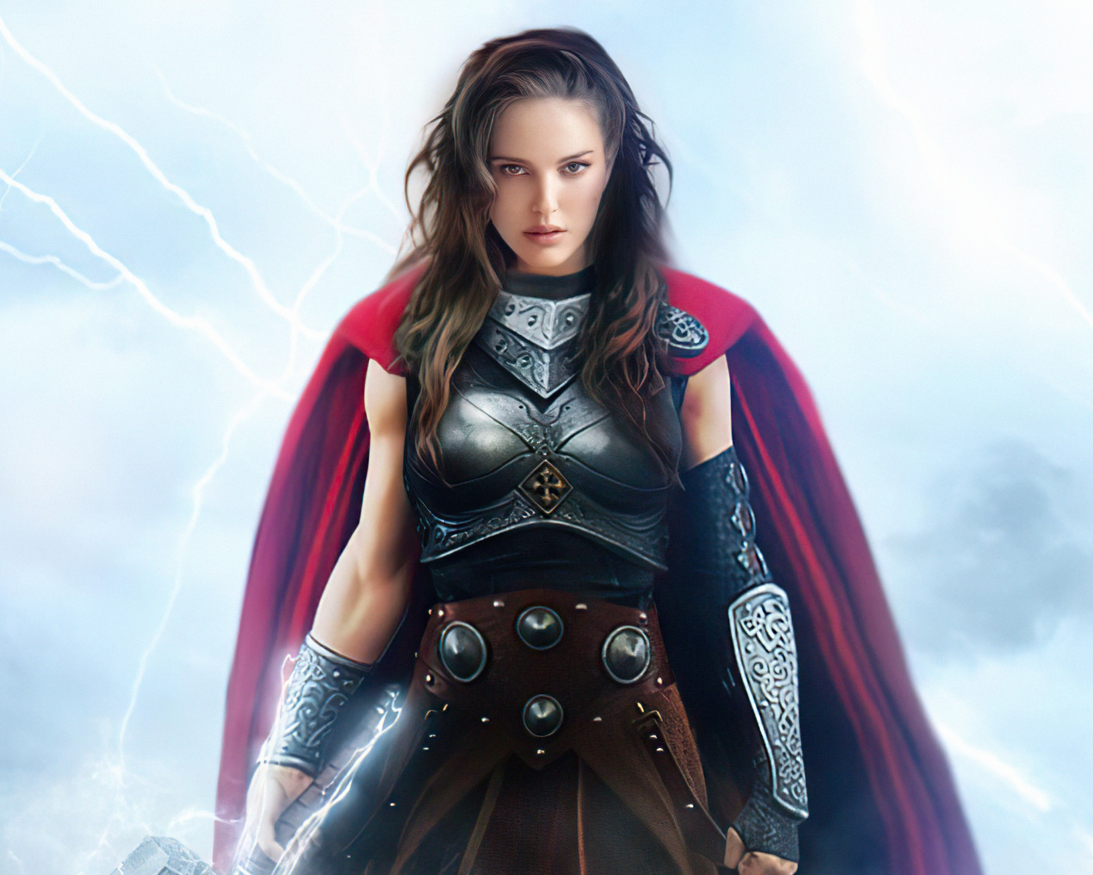 2156x1726 Resolution Natalie Portman As Lady Thor FanArt 2156x1726 ...