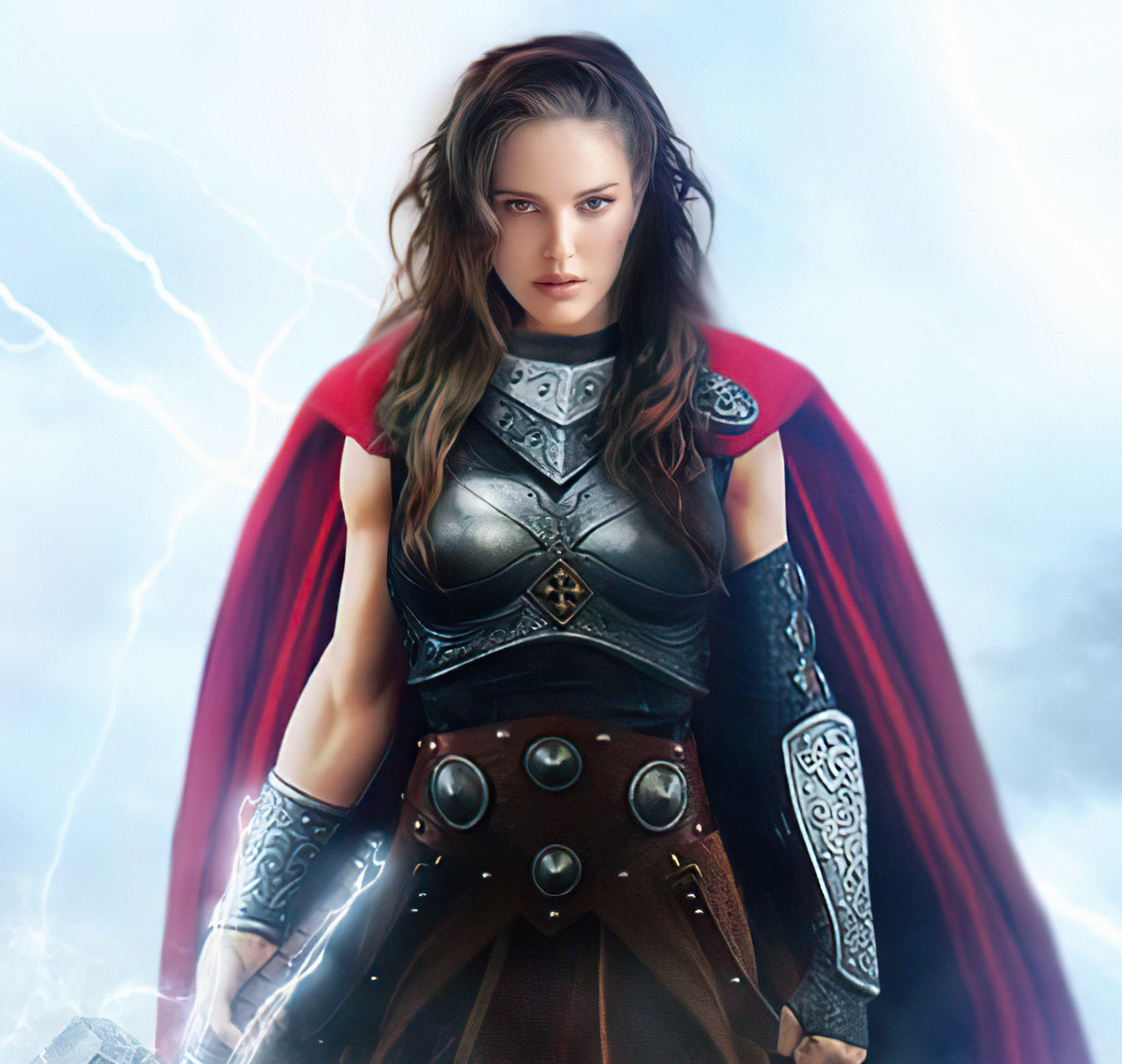 2356x2234 Resolution Natalie Portman As Lady Thor FanArt 2356x2234 ...